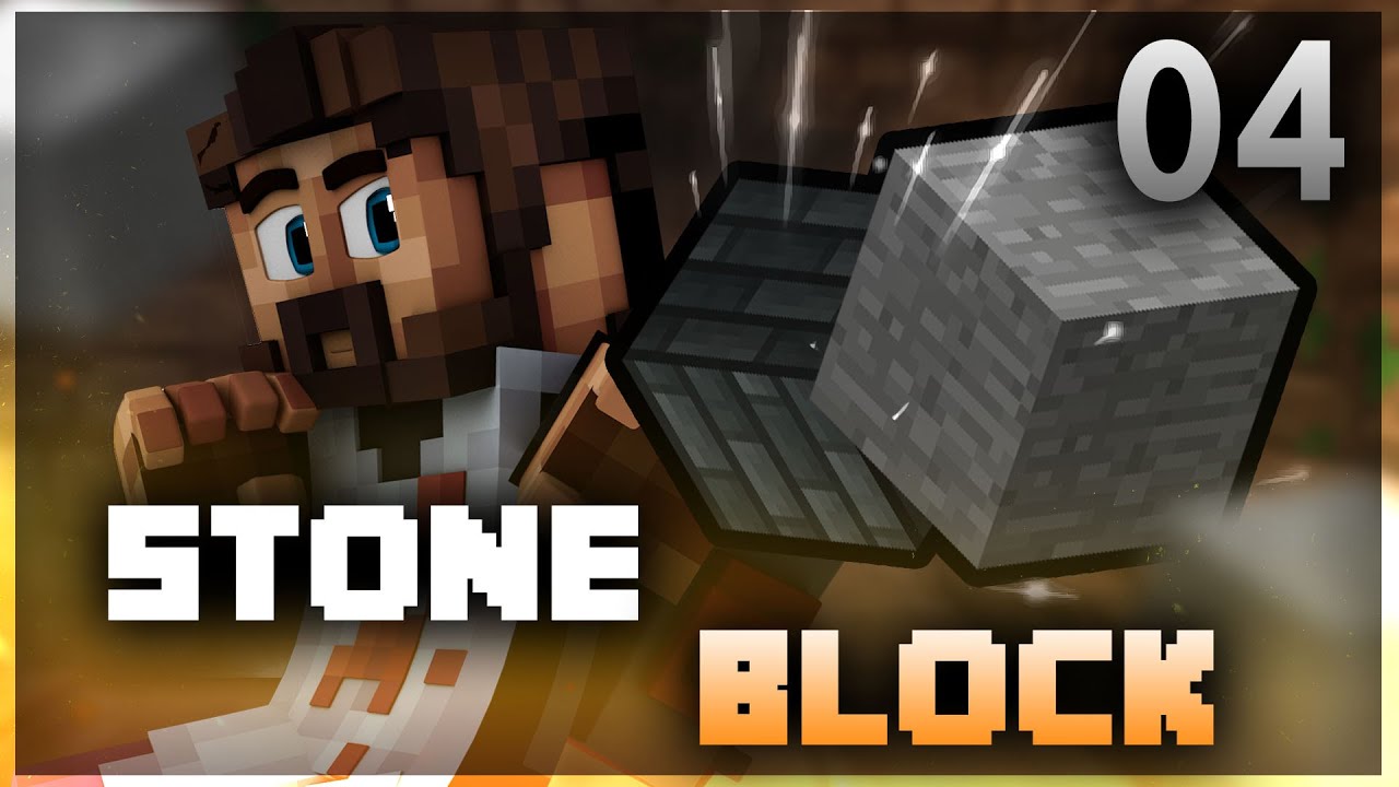 Stoneblock | Jour 4 | Farm à mobs & minerais - YouTube