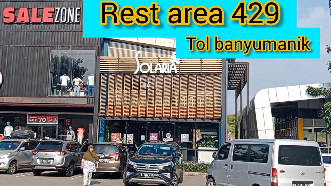 rest area 429 tempat yg luas dan komplit - YouTube