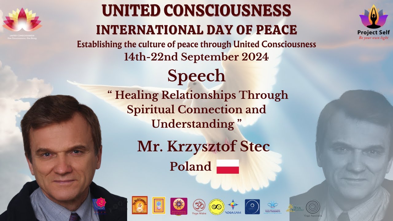Mr. Krzysztof Stec, Poland "Healing Relationships Through Spiritual ...
