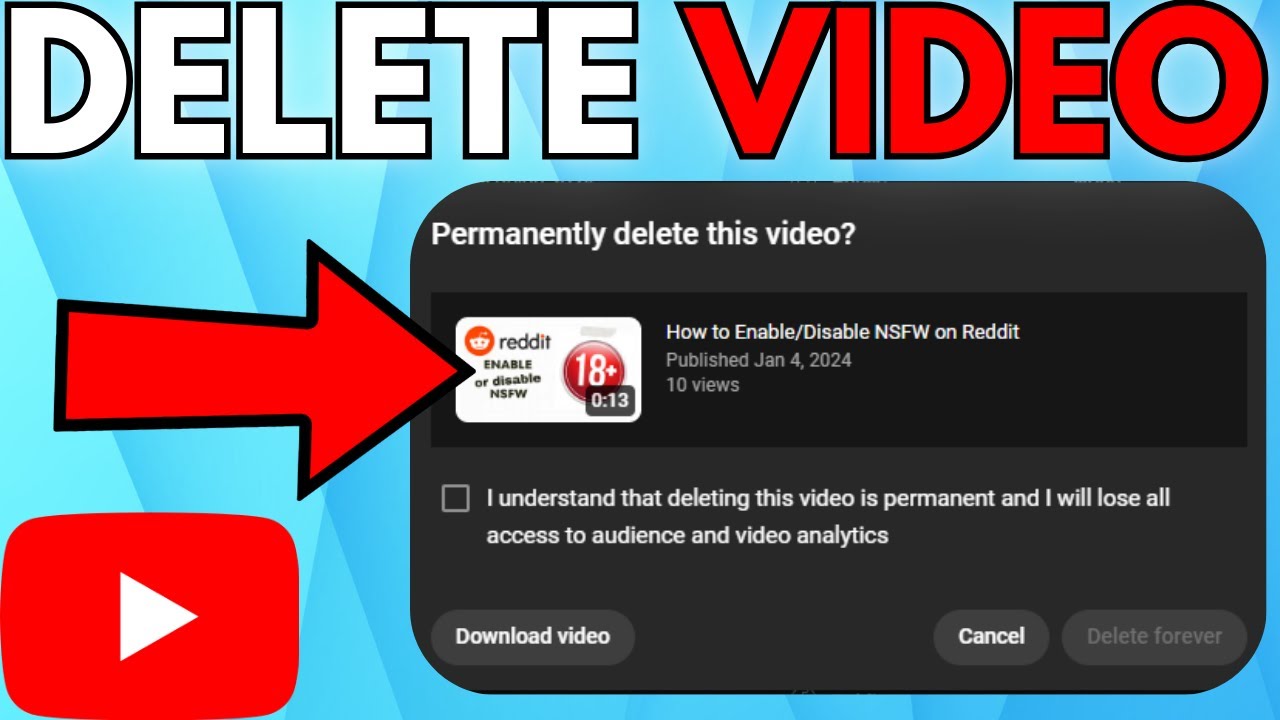 How To Delete YouTube Videos (Easy) – Full Guide - YouTube