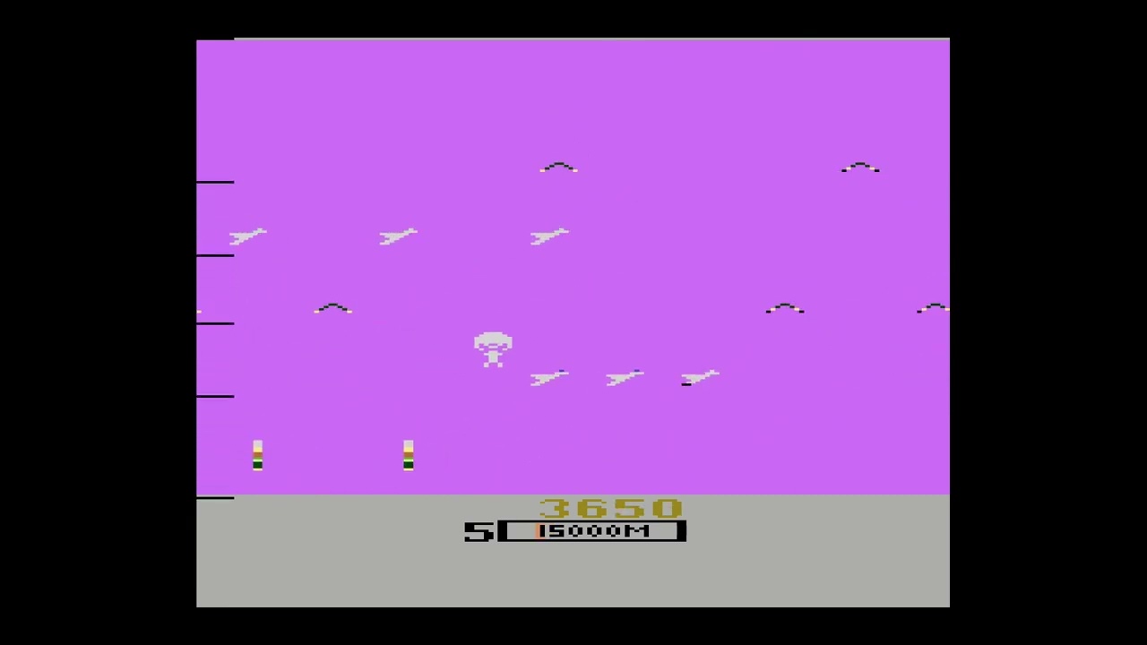 Parachute Longplay (Atari 2600 Game) - Warning: Contains Flashing ...
