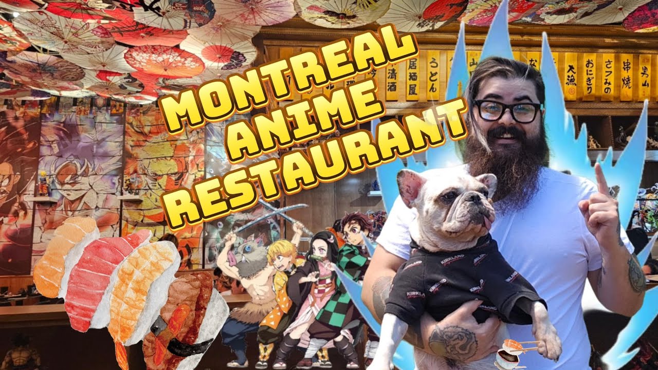 I Tried The Anime Restaunt In Montreal Downtown - YouTube