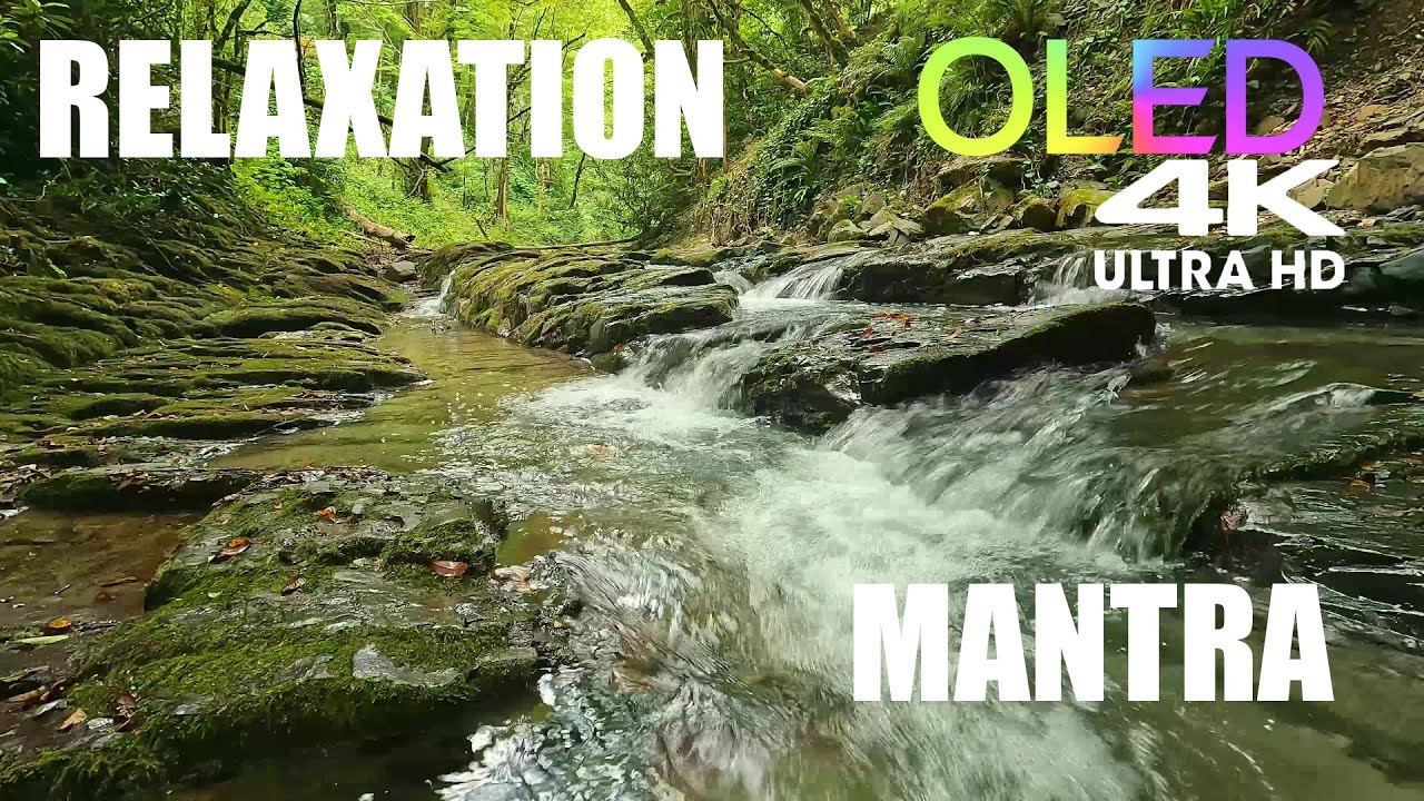 Whispering Stream: Deep Meditation, Mantras & Relaxation | 4K Ultra HD ...