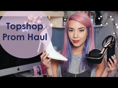 Topshop Prom Haul | LLimWalker - YouTube