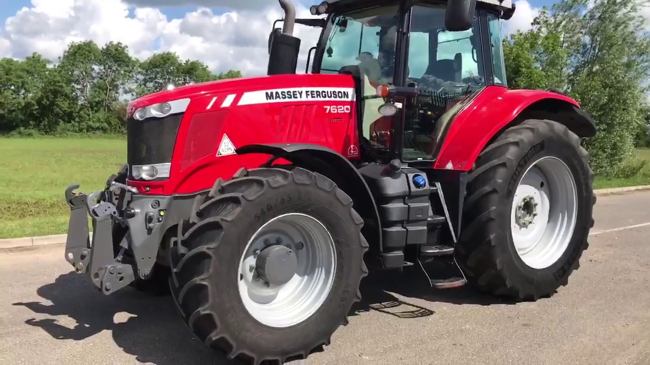 MASSEY FERGUSON 7620 - YouTube
