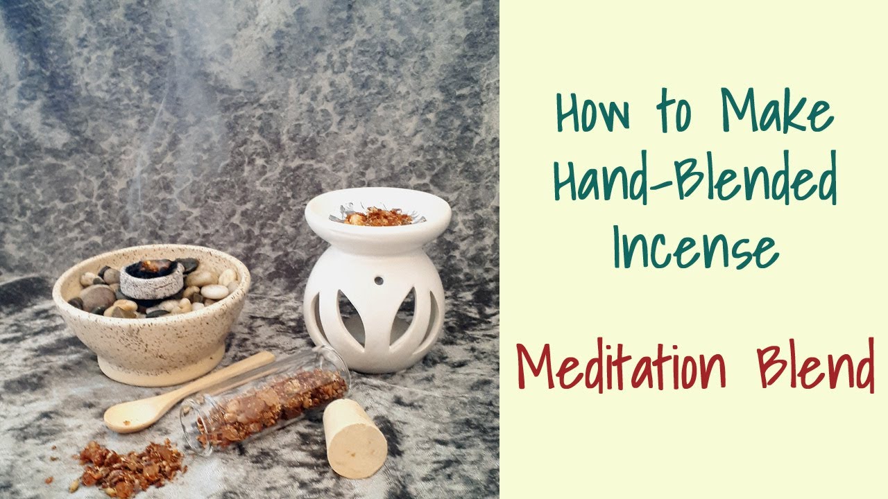 How to Make Hand-Blended Incense~Meditation Blend - YouTube