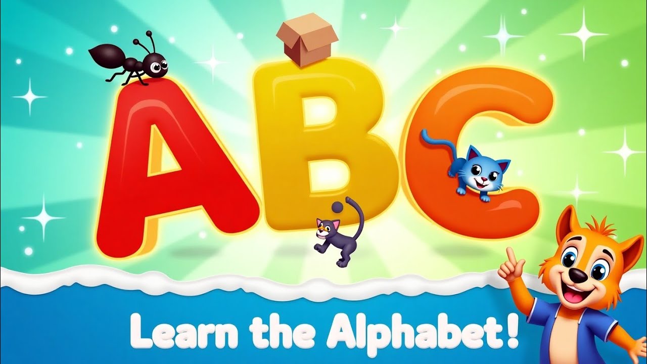 ABC Time Let's Learn the Alphabet Together#nurseryrhyme#abcsong# ...