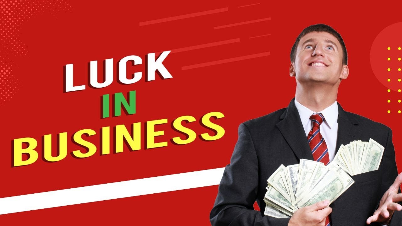 How to Get Lucky in Business? | Ruble Chandy - YouTube