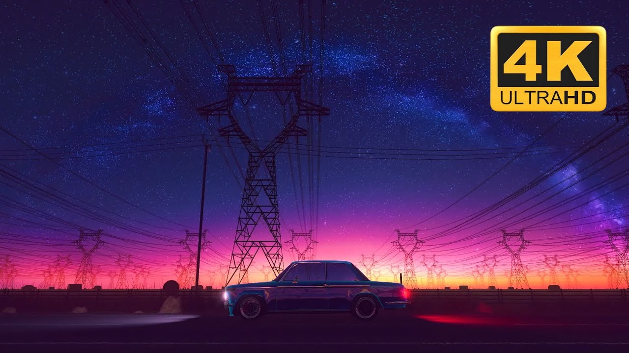 [4K] Night Driving Car - Lofi Chill Animation Video🌃 - YouTube
