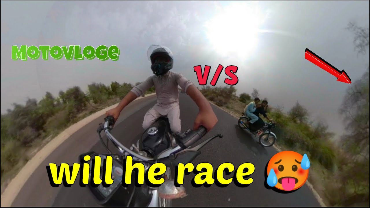 Extreme Road Rage Race With Chapri Biker Boi Honda 125 Race 😁 - YouTube