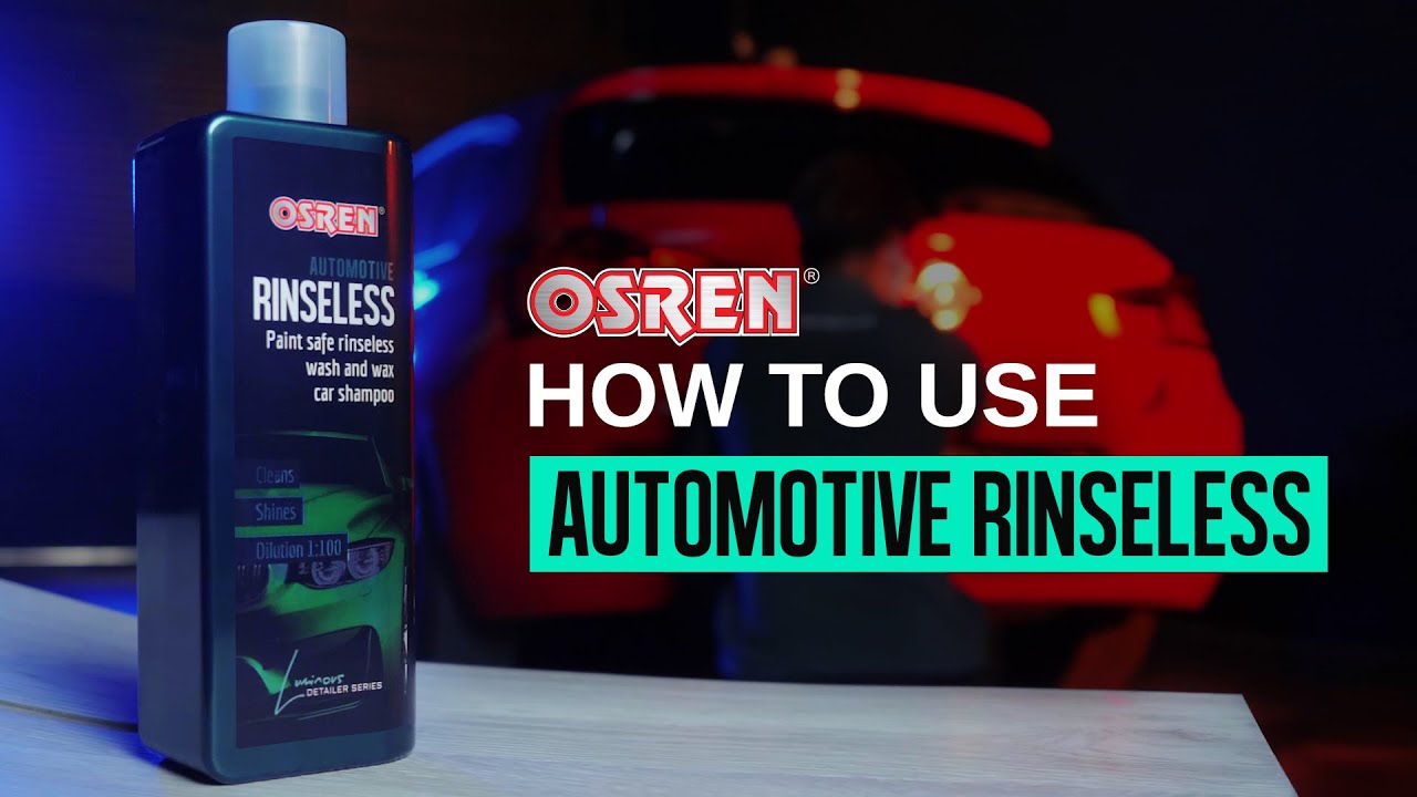 (How-To-Use) OSREN Luminous Automotive Rinseless - YouTube