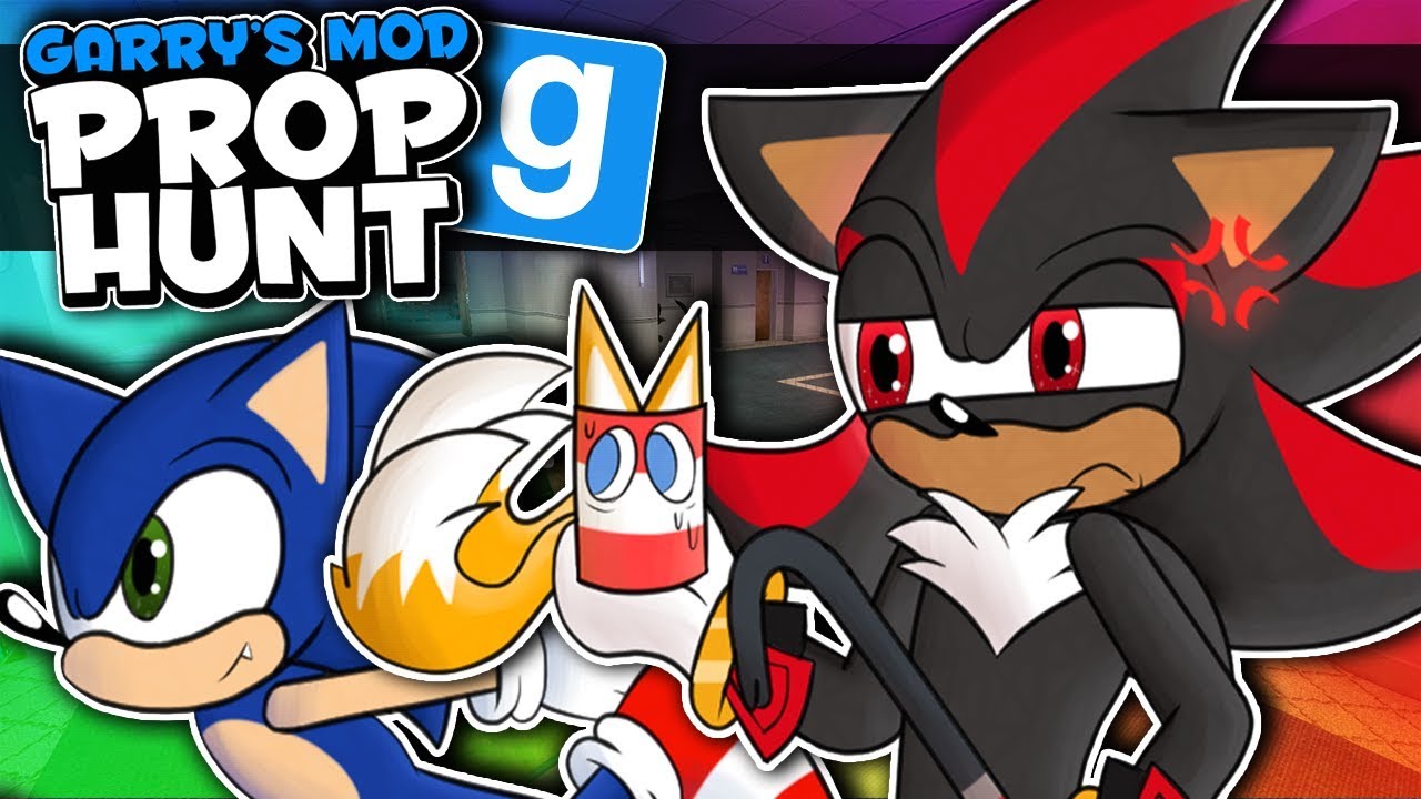 Sonic & Shadow Play GMOD Prop Hunt! - TAILS X COSMO?! (Garry's Mod ...