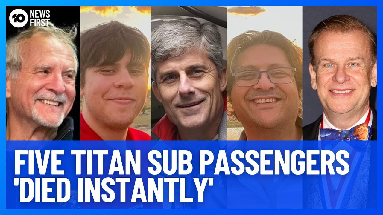 Five Passengers On Titanic Tour Submersible Dead After Implosion - YouTube