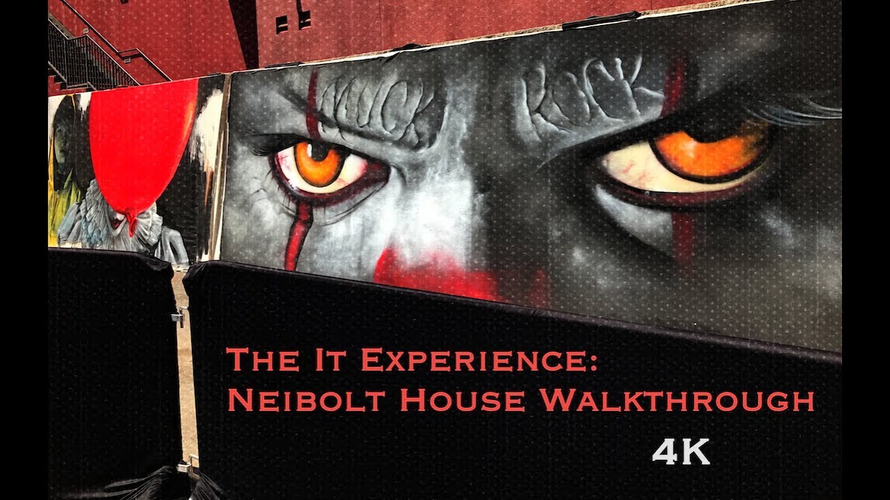 The IT Experience: Neibolt House Hollywood Walkthrough (4K) - YouTube