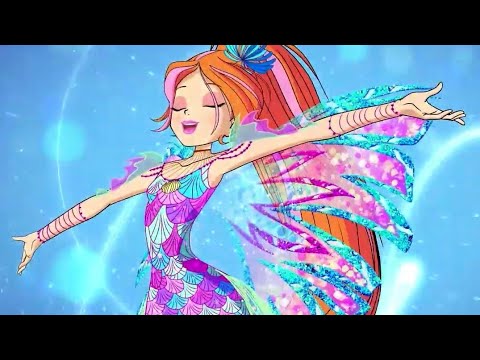 Winx club Sirenix transformation fan made. the song is all so ...