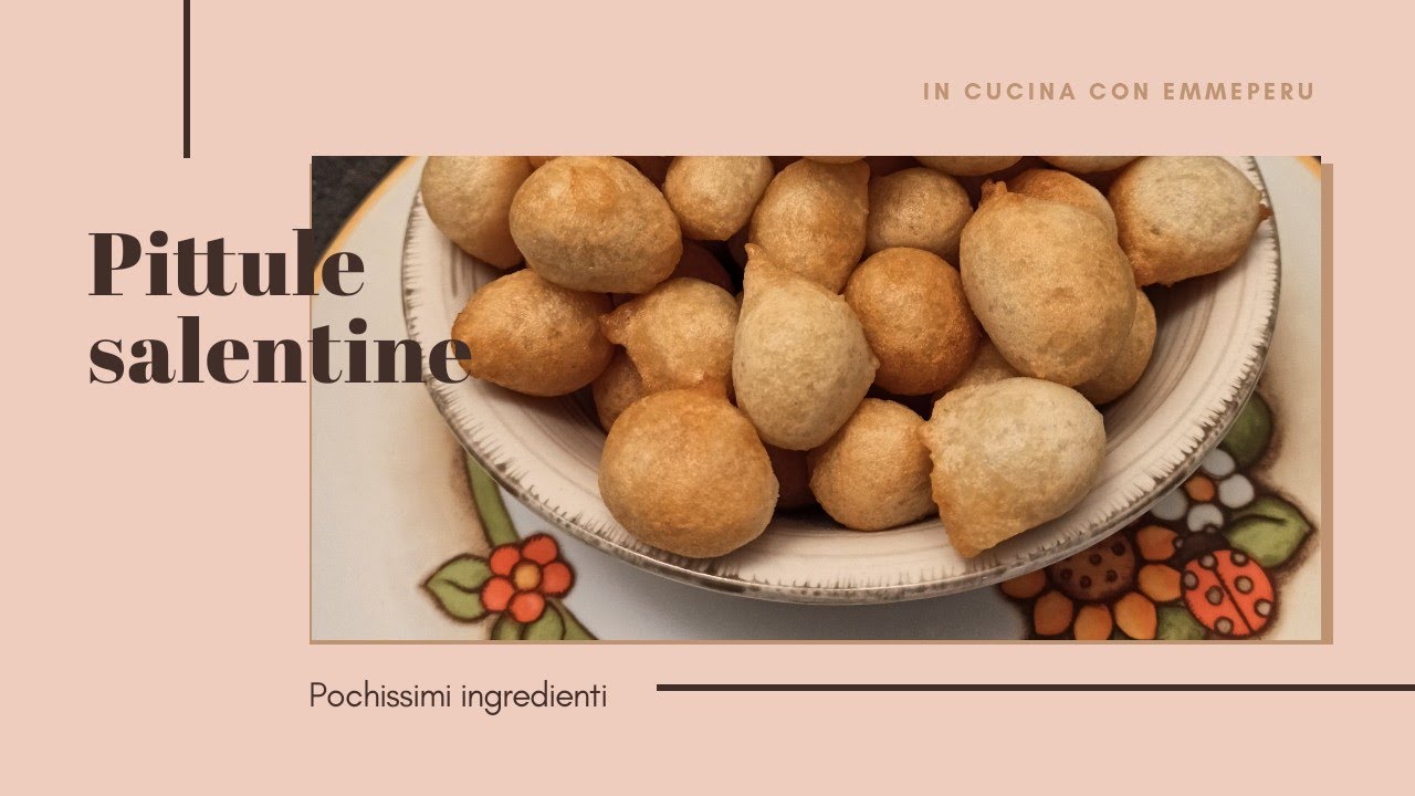 Pittule salentine - YouTube