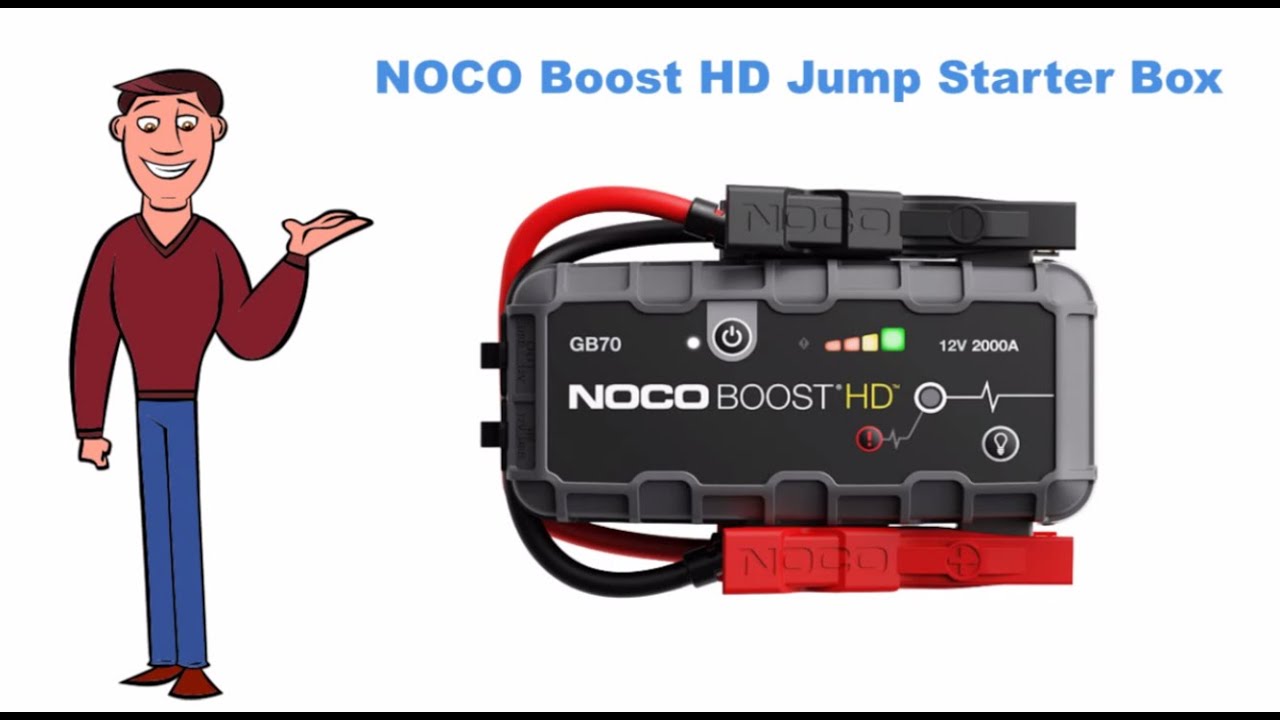 NOCO Genius Boost HD GB70 2000 Amp Jump Starter Honest Detail Review ...