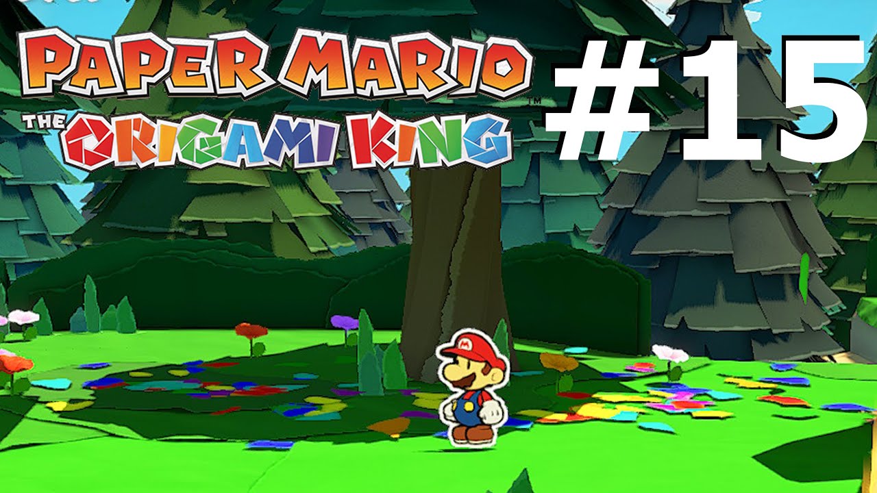 Paper Mario: The Origami King Walkthrough Gameplay Part 15 - Exploring ...