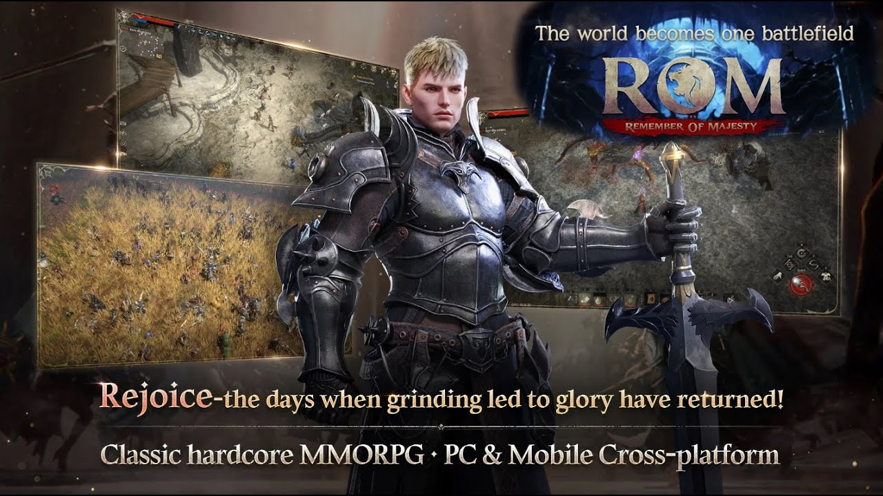 ROM: Remember Of Majesty Classic MMORPG Global Pre Register Open - YouTube