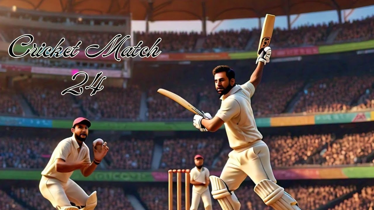 Cricket 24 Game Play | live Gaming | My First Cricket Game Play - YouTube