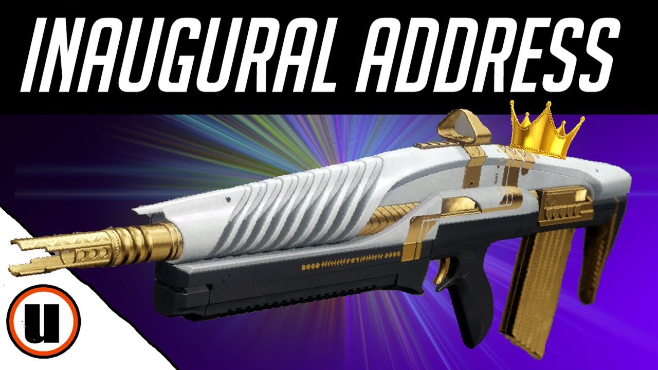 The NEW KING | Inaugural Address Pulse Rifle | PVP Gameplay Review ...