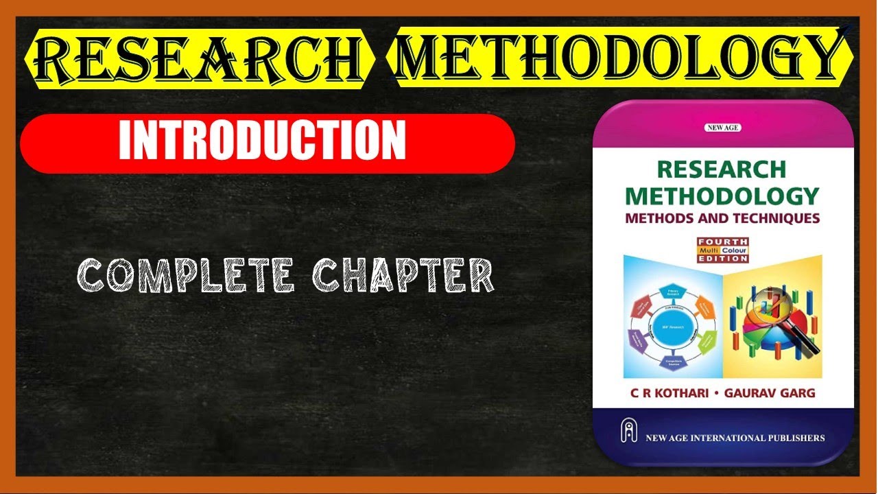 Unit 01 - Introduction (Complete Chapter) | Research Methodology | CR ...
