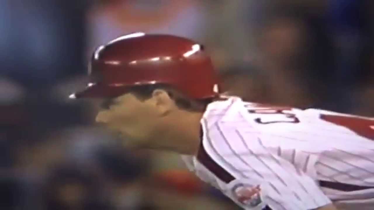 Don Carman Snaps 0 For 48 1st Hit Philadelphia Phillies - YouTube