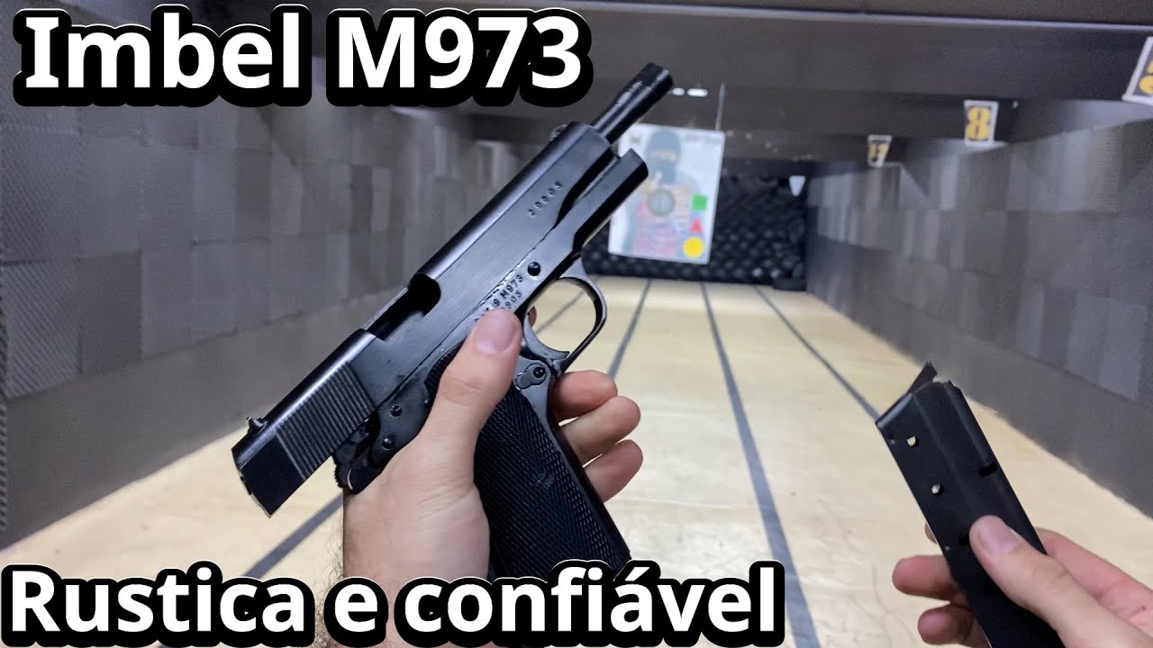 Imbel m973 em 9mm - YouTube