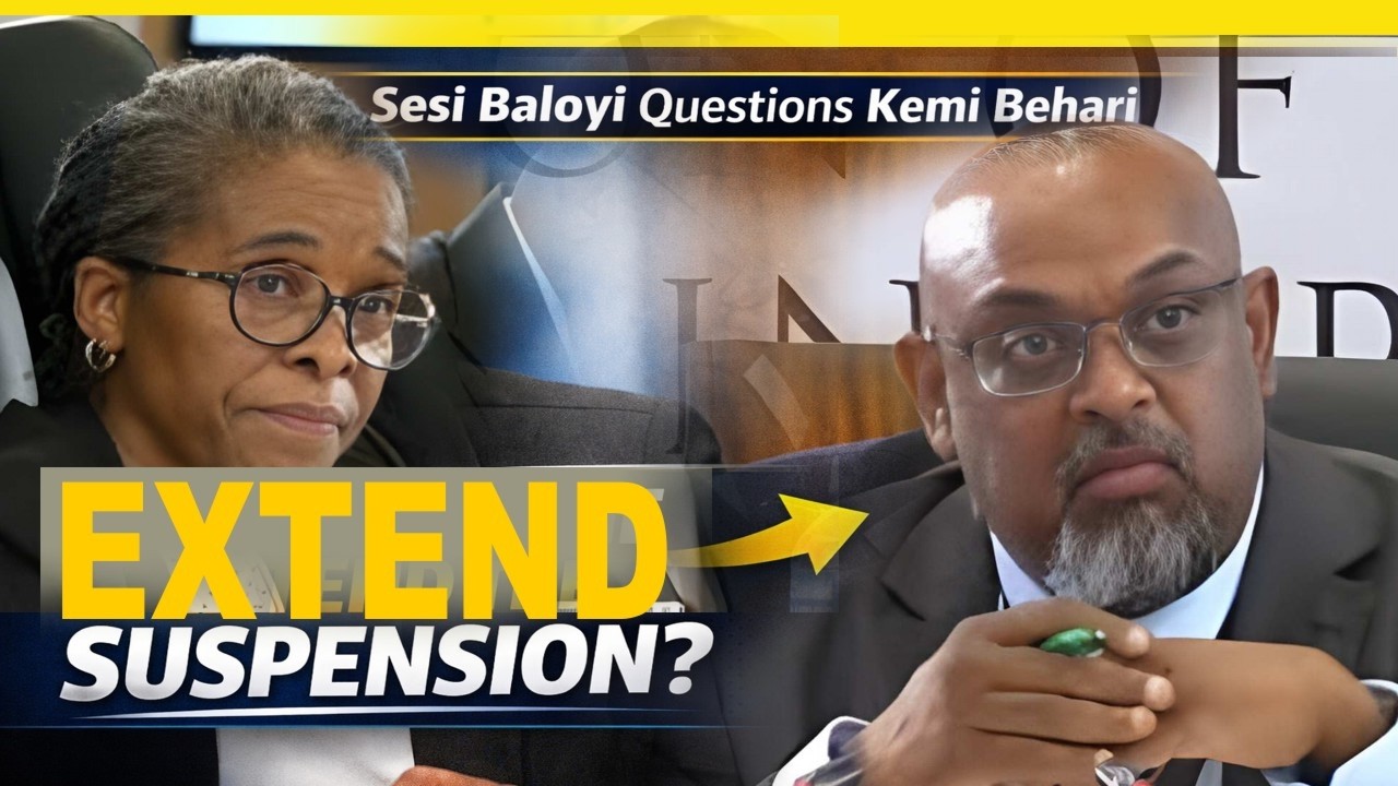 Sesi Baloyi Grilled Kemi Behari — Why Was Mkhwanazi Allowed To Stay ...