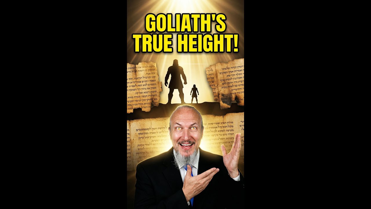 The Dead Sea Scrolls Reveal Goliath's TRUE Height - YouTube