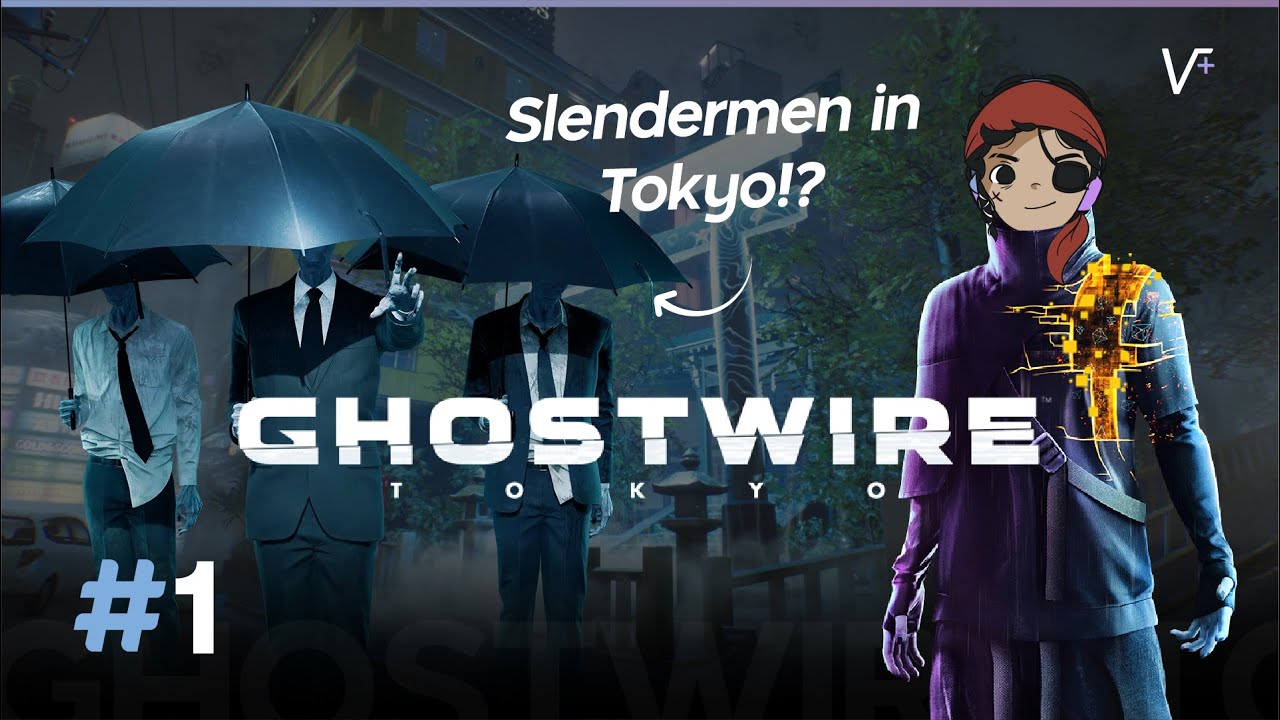 Fighting Slenderman in Tokyo!? Ghostwire: Tokyo [LIVE]. - YouTube