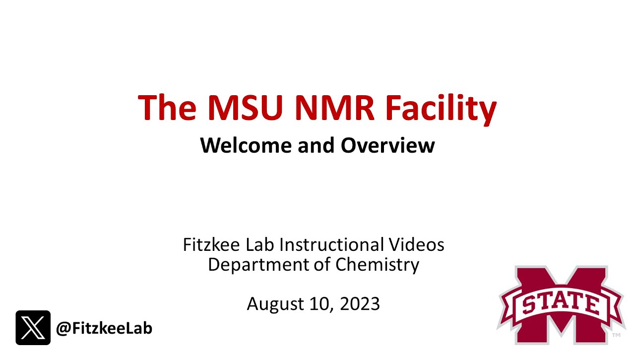 The MSU NMR Facility: Welcome and Overview - YouTube