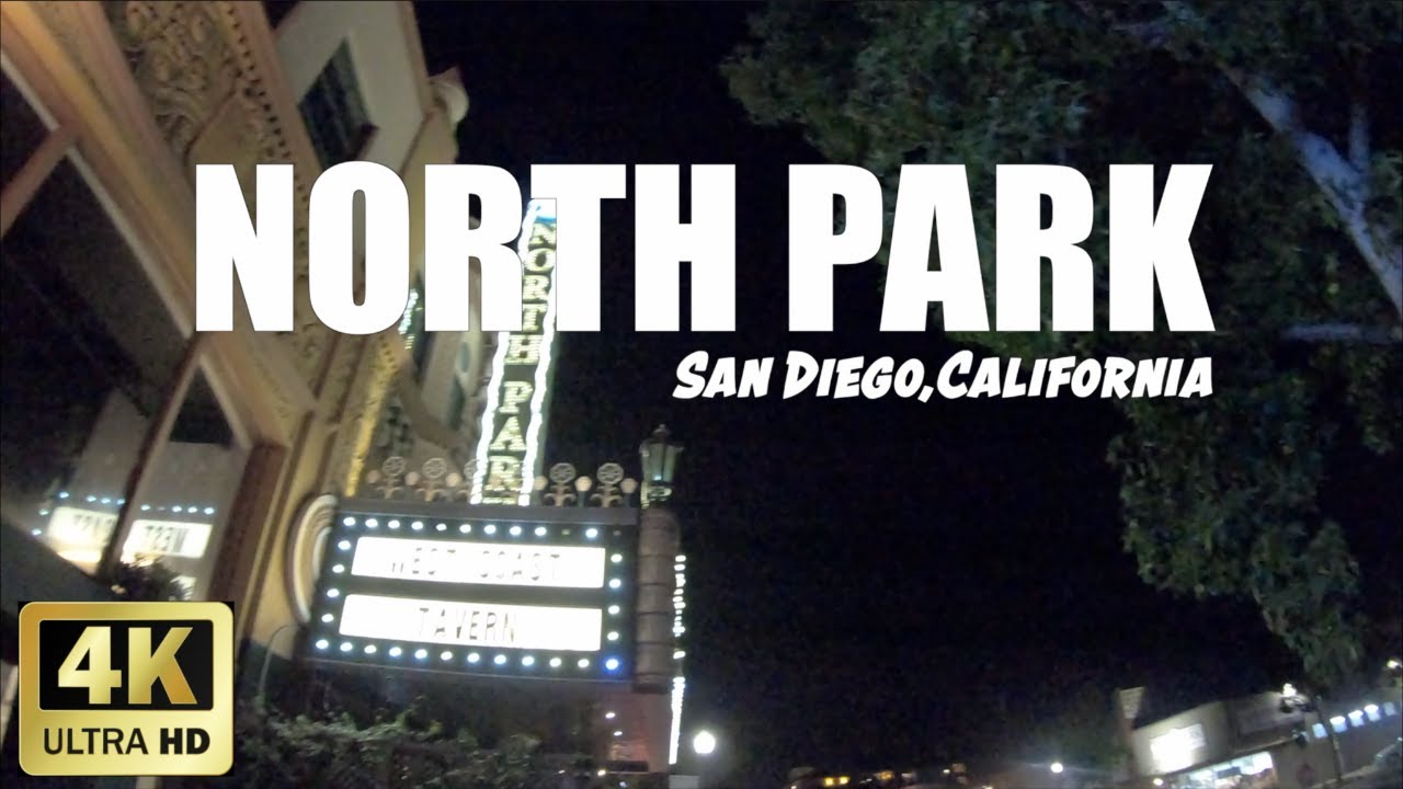 North Park|San Diego|California|Walking Tour【4K】 - YouTube
