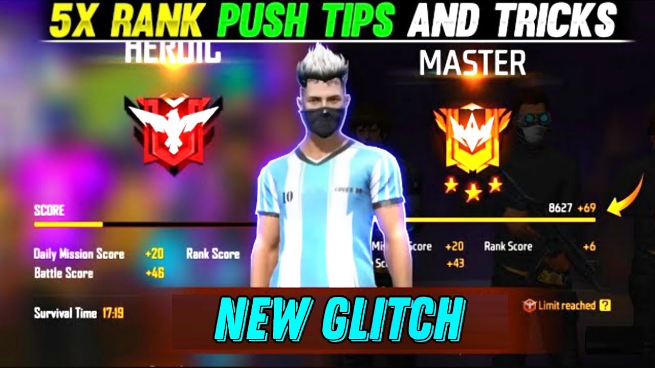 New Br Rank Glitch Bot Lobby Glitch Rank Push Glitch In Free Fire