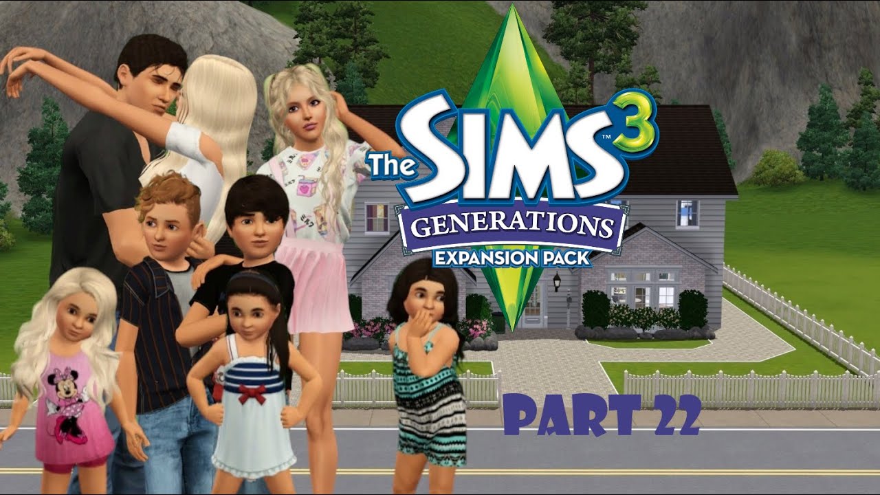 Let's Play The Sims 3 Generations Part 22 Becoming Middle Age Adults ...
