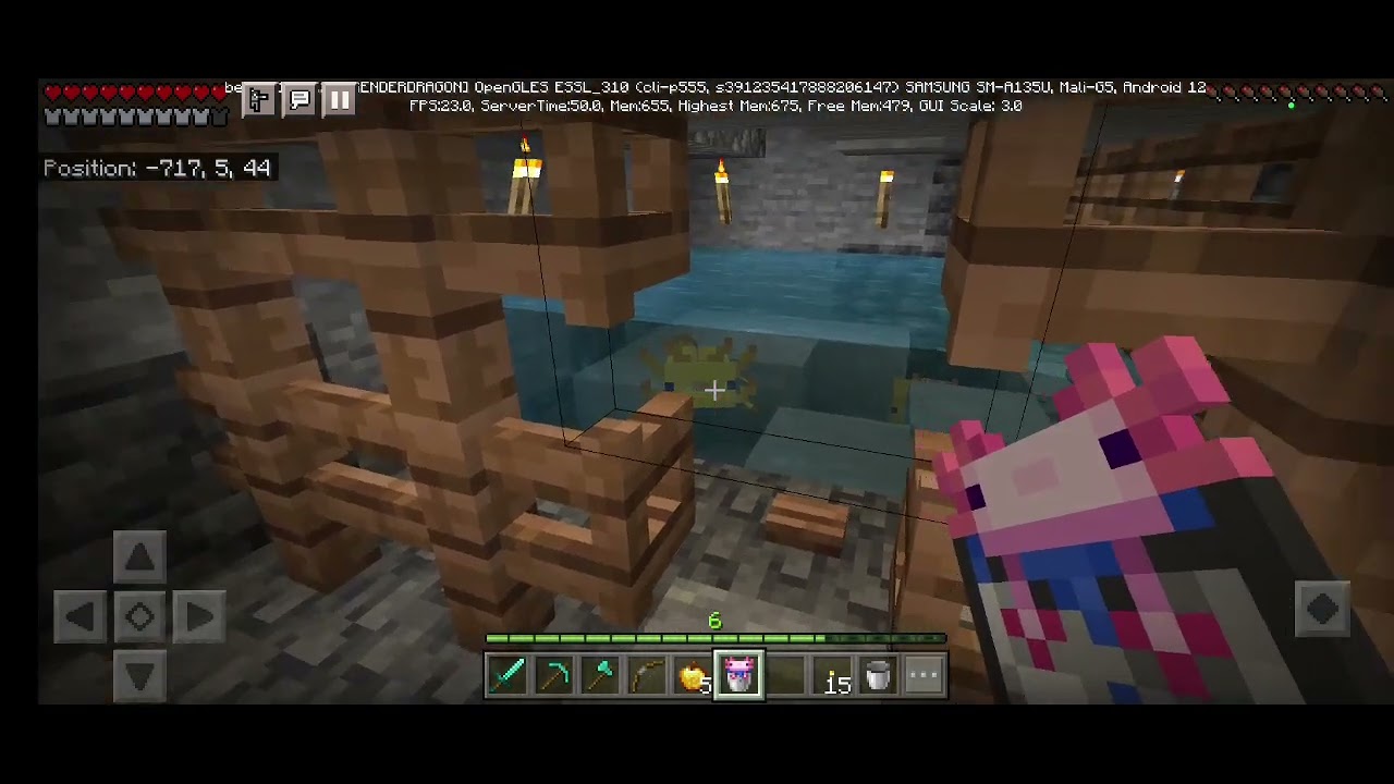 AXOLOTL! + MASSIVE Lush CAVE _Dark Meta Plays Minecraft 1.19 (beta ...