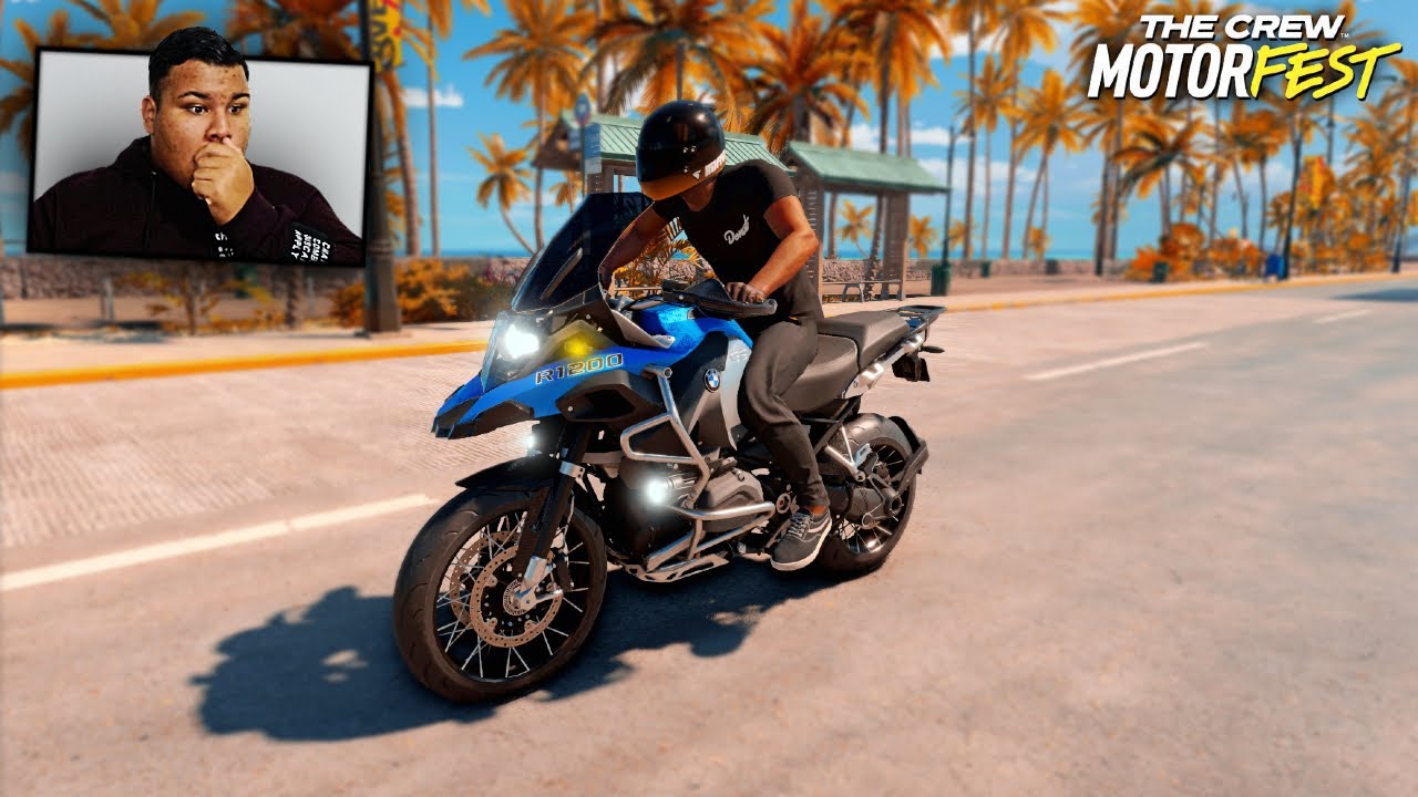 THE CREW MOTORFEST - PRIMEIRO ROLE DE BMW R1200 GS - YouTube