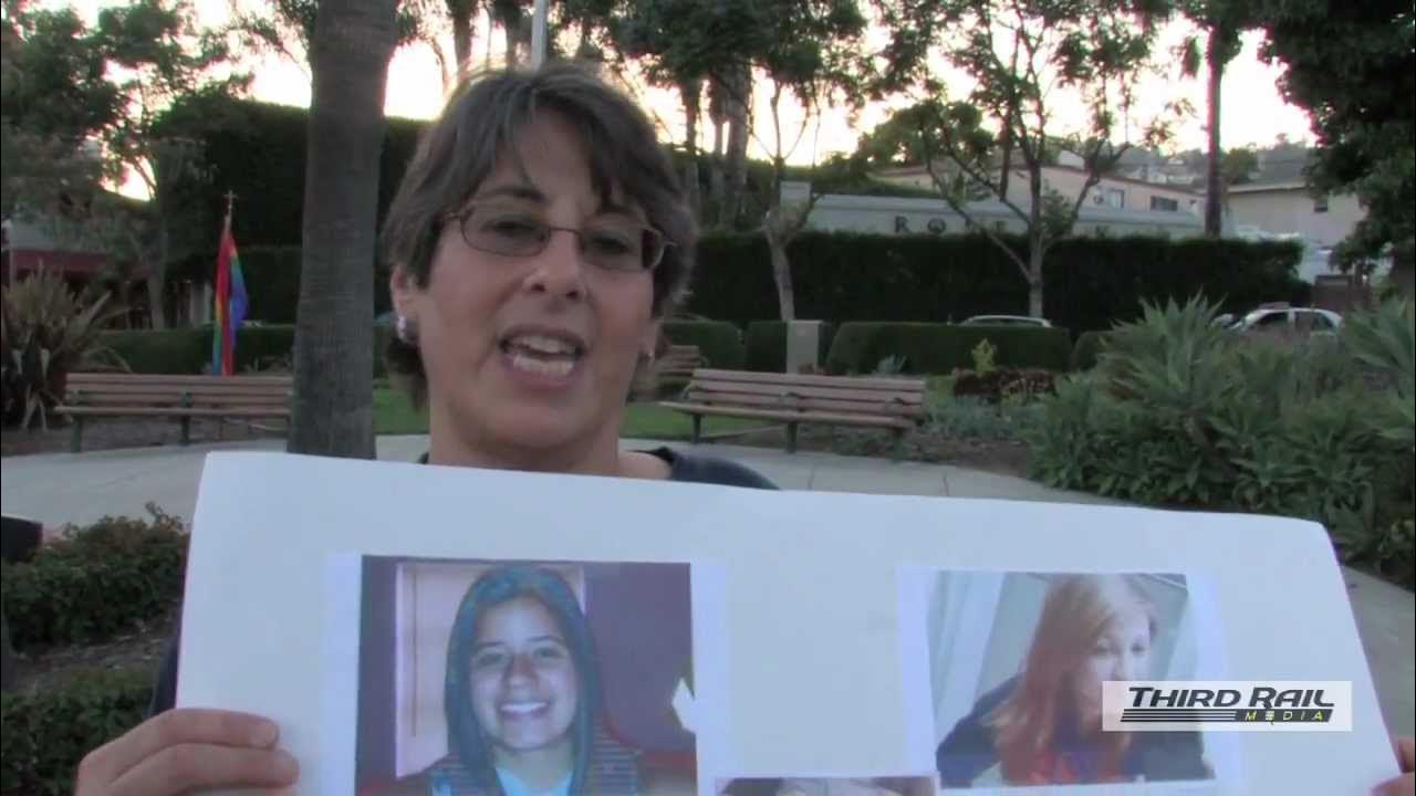 West Hollywood Candlelight Vigil Holds For Teen Lesbian Couple Shot In