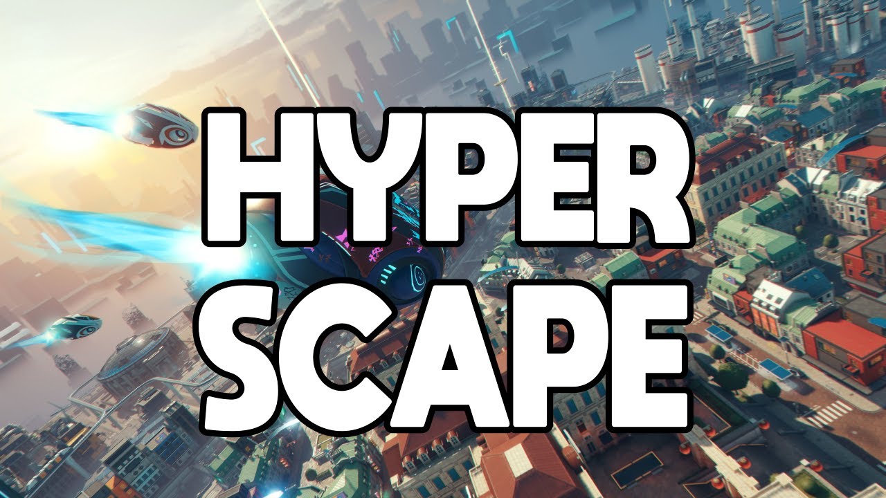 Playing the NEW BATTLE ROYALE GAME (Hyper Scape) - YouTube