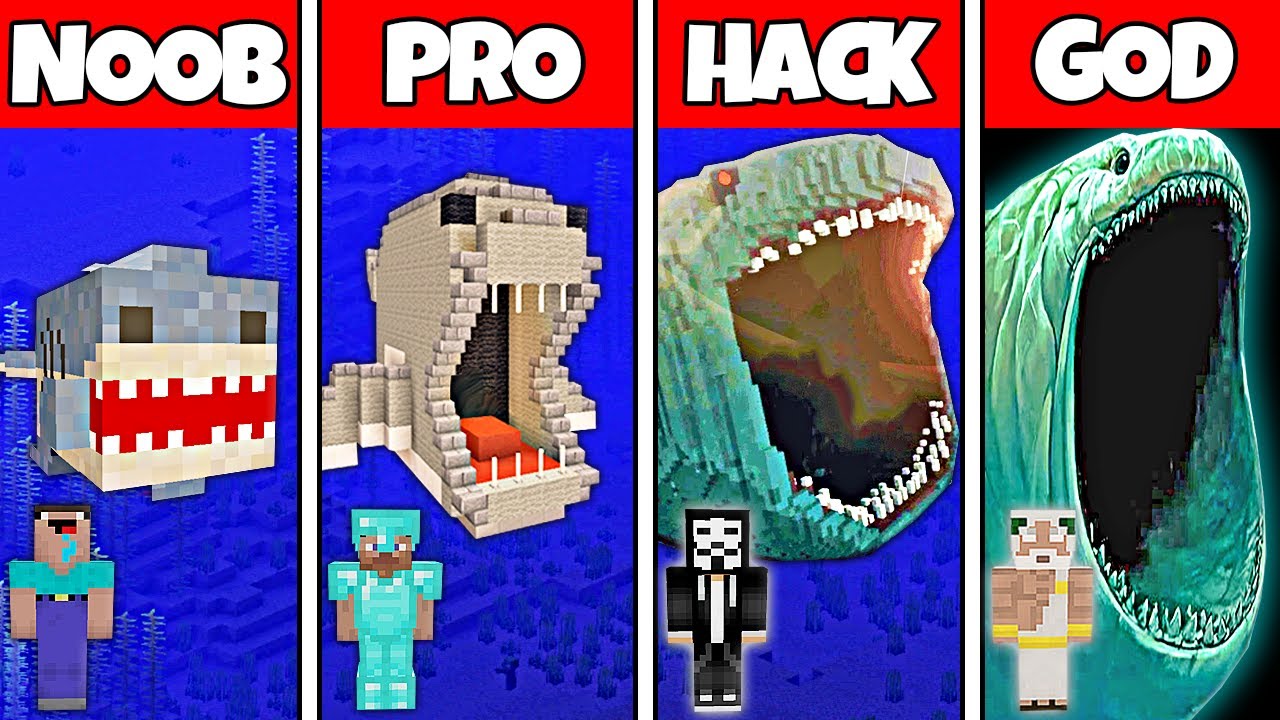 Bloop Statue Build Battle Challenge - Noob vs Pro vs Hacker vs God ...