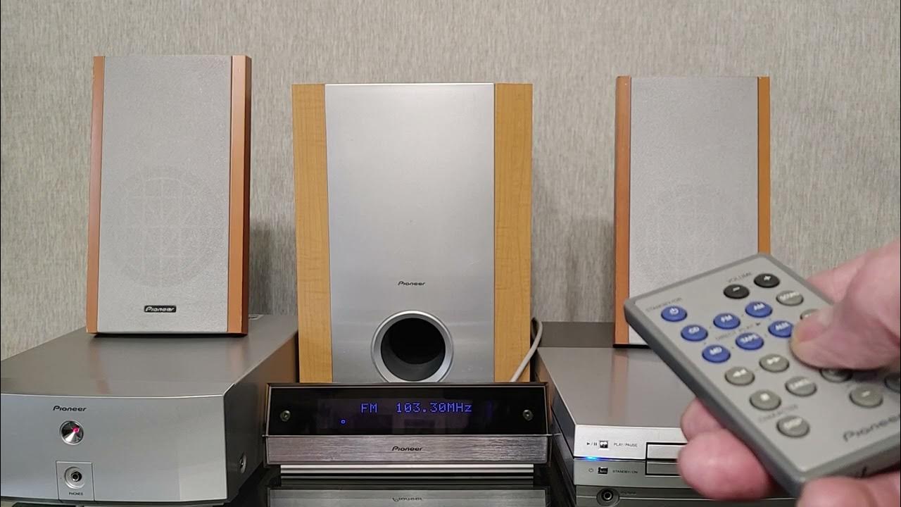 Pioneer XC-L11 zestaw hi fi - YouTube