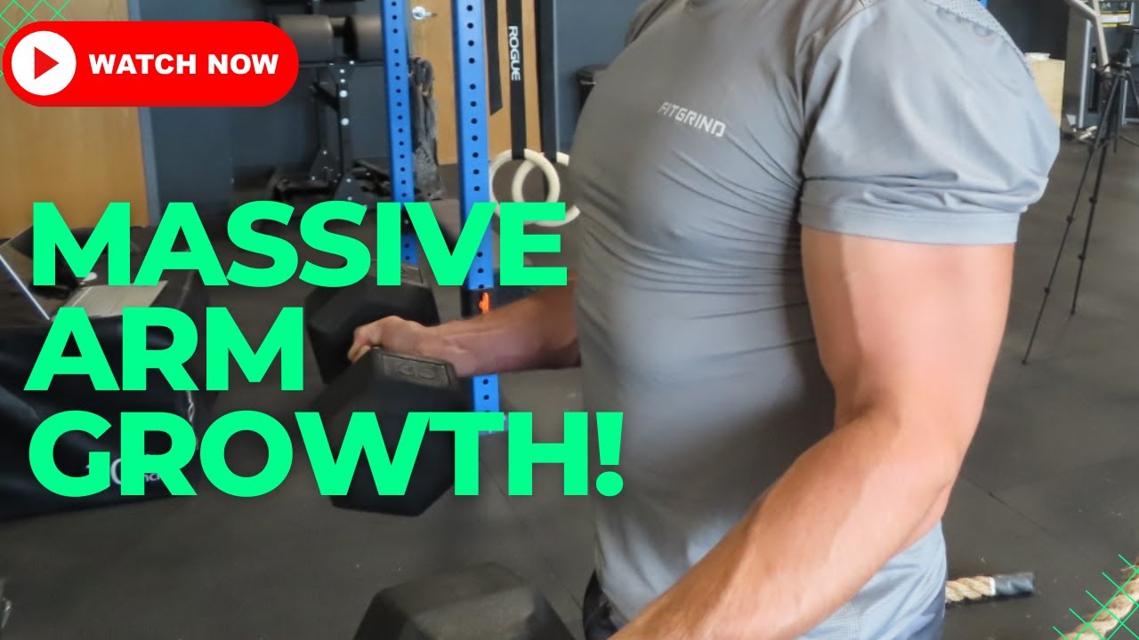 My ARMS GREW 1 INCH: Bicep & Tricep workout for growth! - YouTube