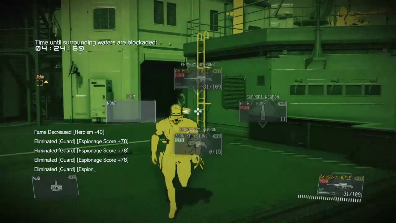 MGSV FOB psycho killer - YouTube