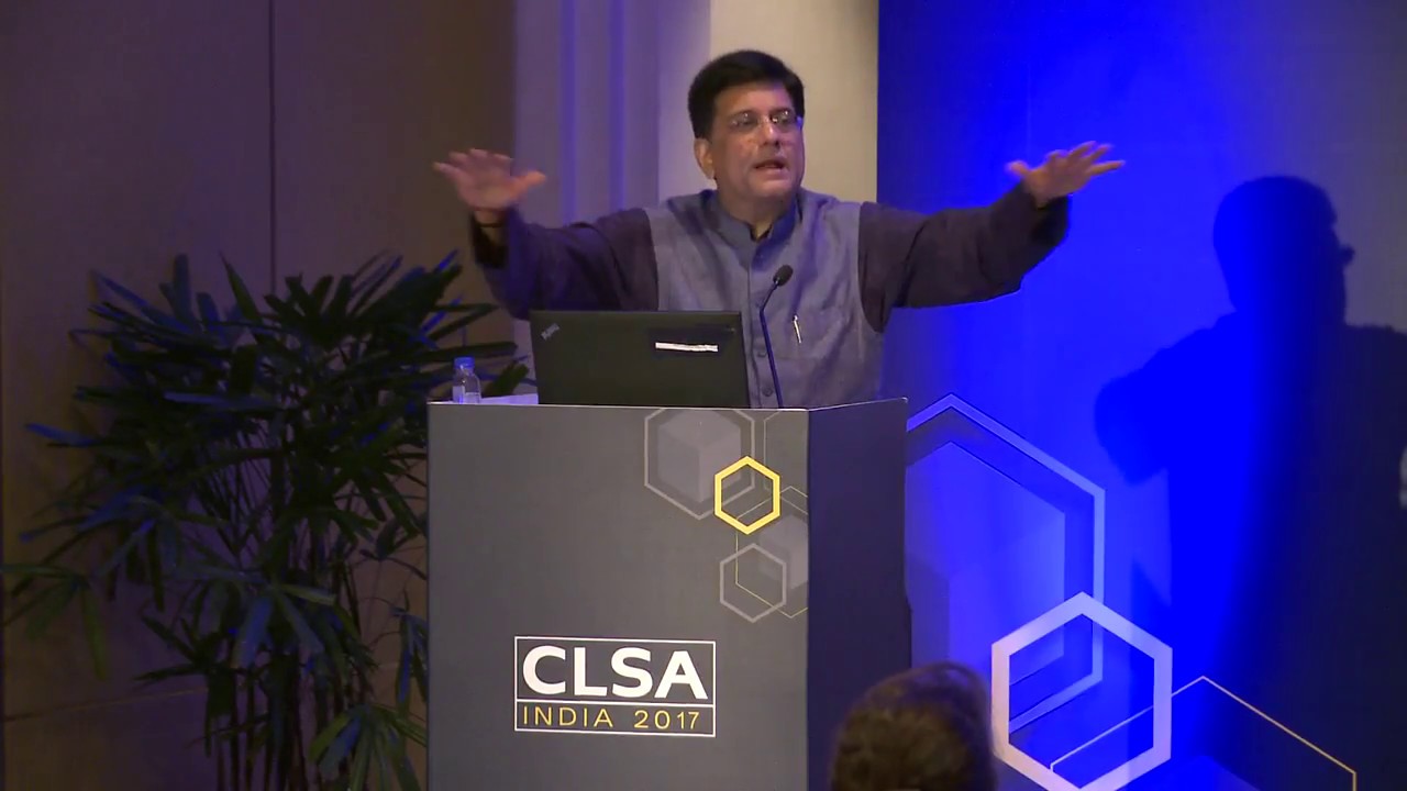 Speaking at 20th CLSA India Forum: Transforming Indian Railways, in ...