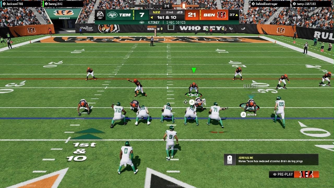 Madden NFL 24 User strip fumble to save a TD!!! - YouTube