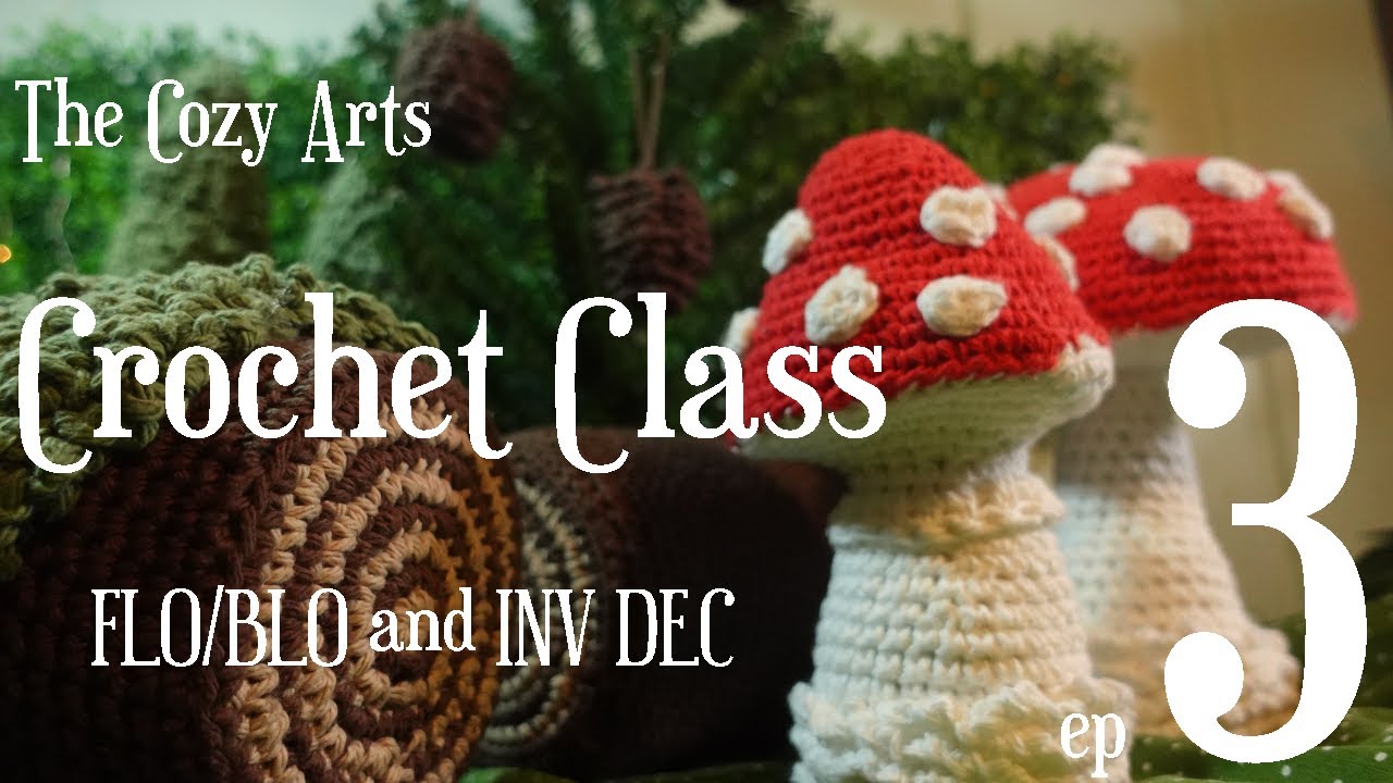 Crochet Class! Lesson 3: Front/Back Loop Only and Invisible Decrease # ...