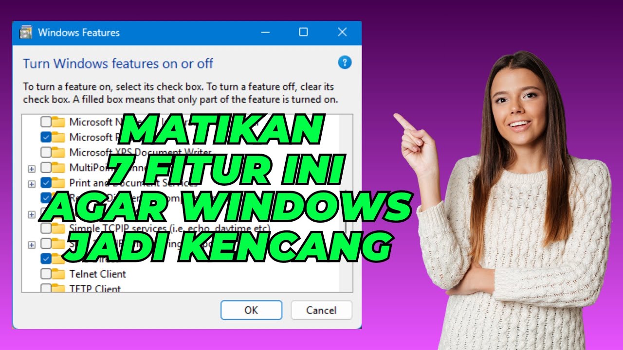 7 Fitur Ini Matikan Saja Agar Windows 10 dan 11 Kamu Jadi Kencang - YouTube