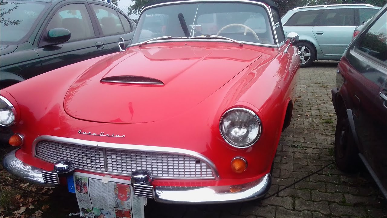 Audi 1000 SP 1963, 50 hp DKW 3 cilindros dos tiempos, descapotable. (2 ...