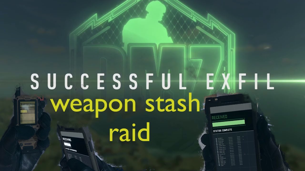 DMZ: Raid weapon stash and HVT - YouTube