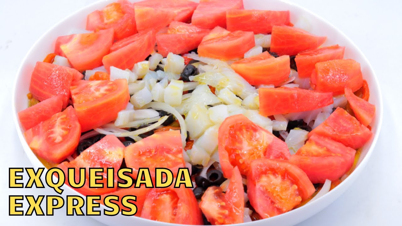 ¡Increíble Sabor con 4 Ingredientes! Esqueixada Catalana - YouTube